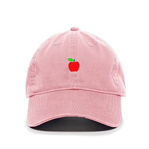 Red Apple Baseball Cap Embroidered Cotton Adjustable Dad Hat | eBay