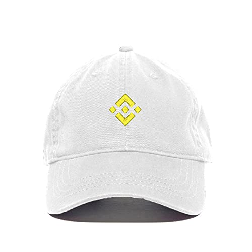 Binance Baseball Cap Embroidered Cotton Adjustable Dad Hat | eBay
