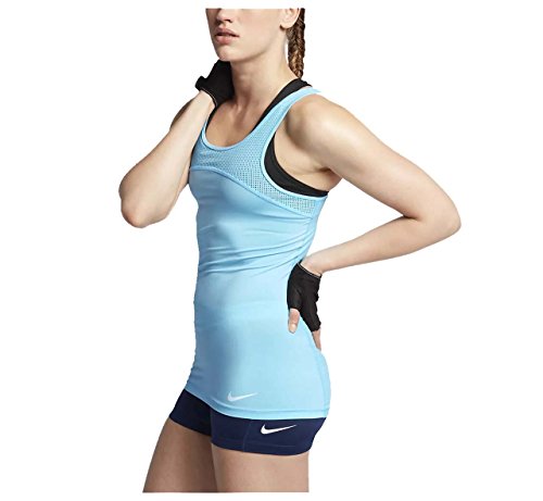 Nike Women's Pro Hypercool Training Tank Top Light Blue 832060-447 | eBay