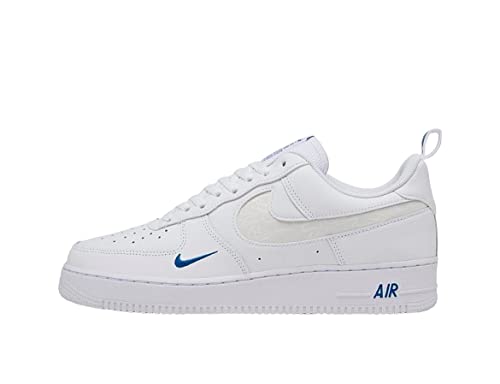 Nike Air Force 1 '07 LV8 Reflective Swoosh White Marina Blue FB8971 100 ...