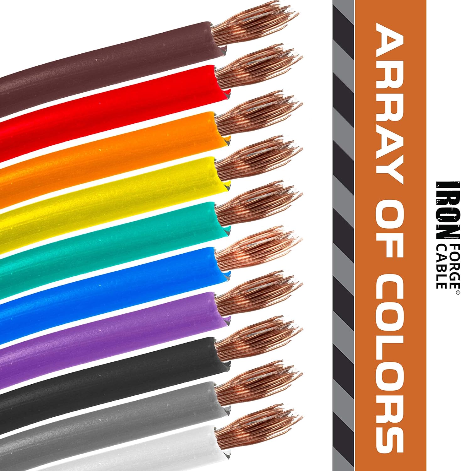 16 Gauge Automotive Wire - Multiple Quantities of Assorted Colors -100 ...