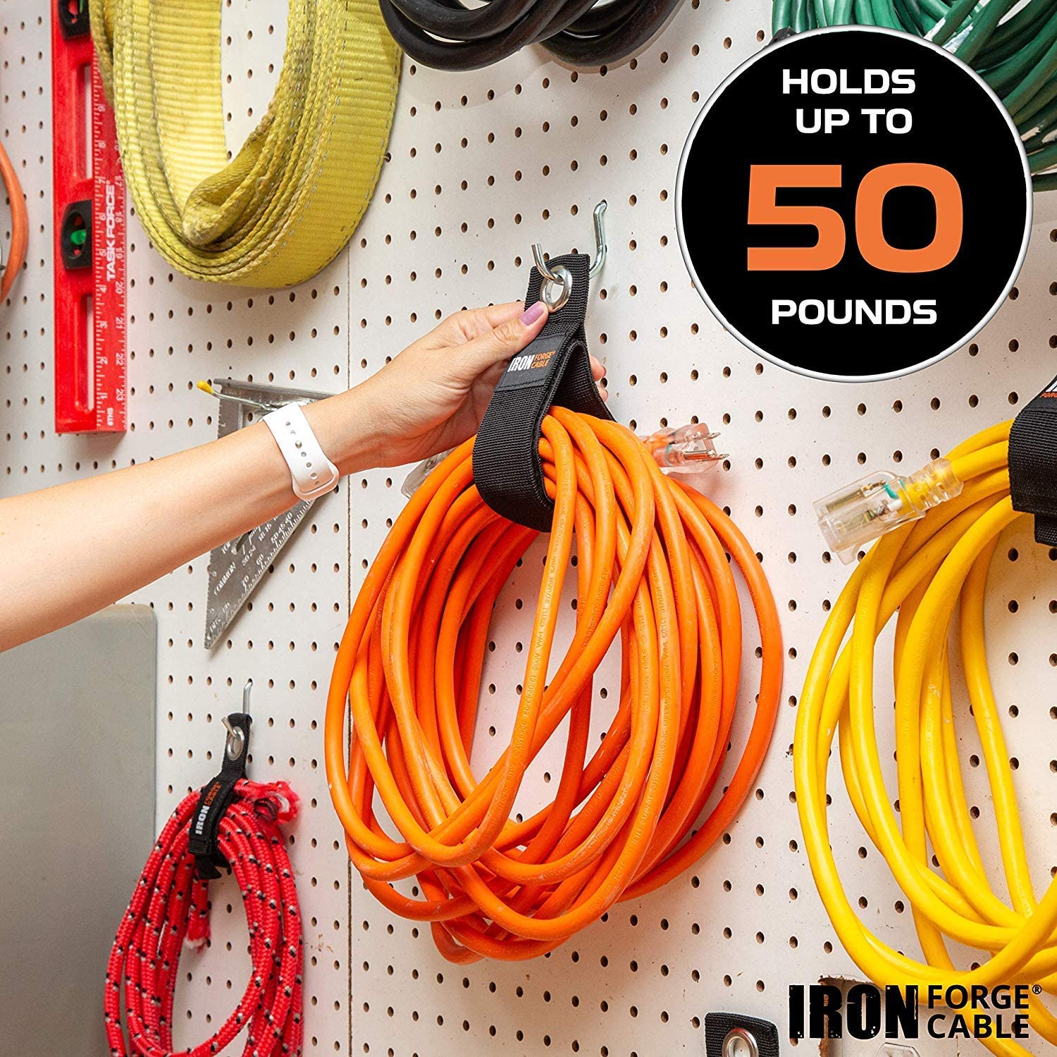 Extension Cord Wrap Organizers - Storage Straps - Loop Hanger Wraps | eBay