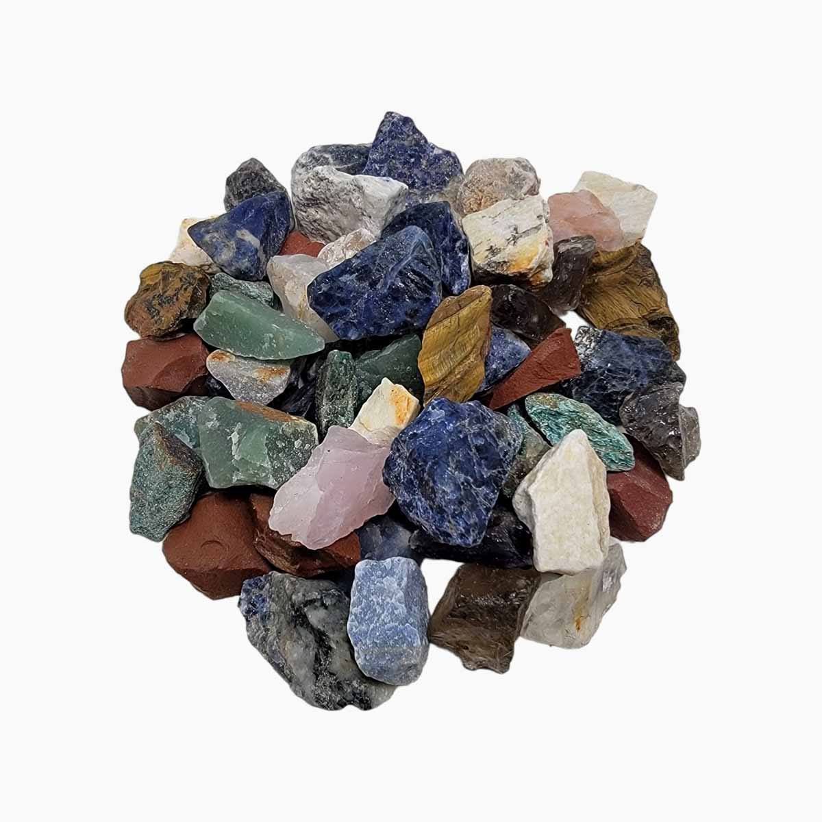 Natural Stones 1 Lbs Tumbling Rough Raw Materials for Cabbing Tumbling ...