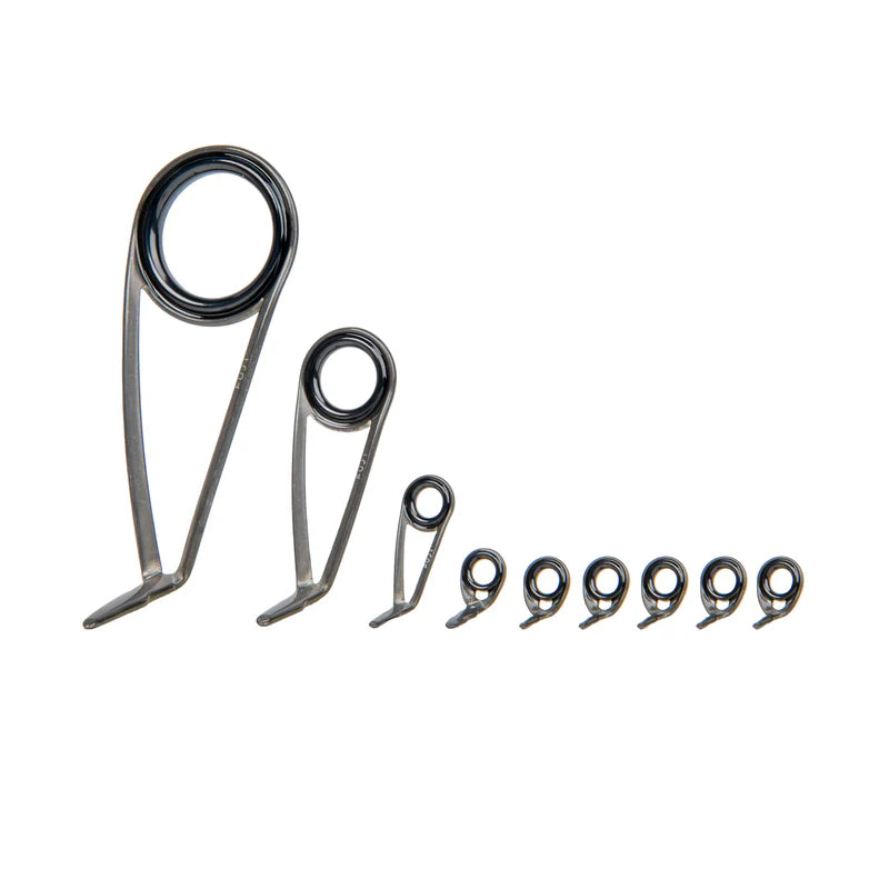 Fuji KL-H High Frame Grey Alconite Spinning Guide Kits | eBay