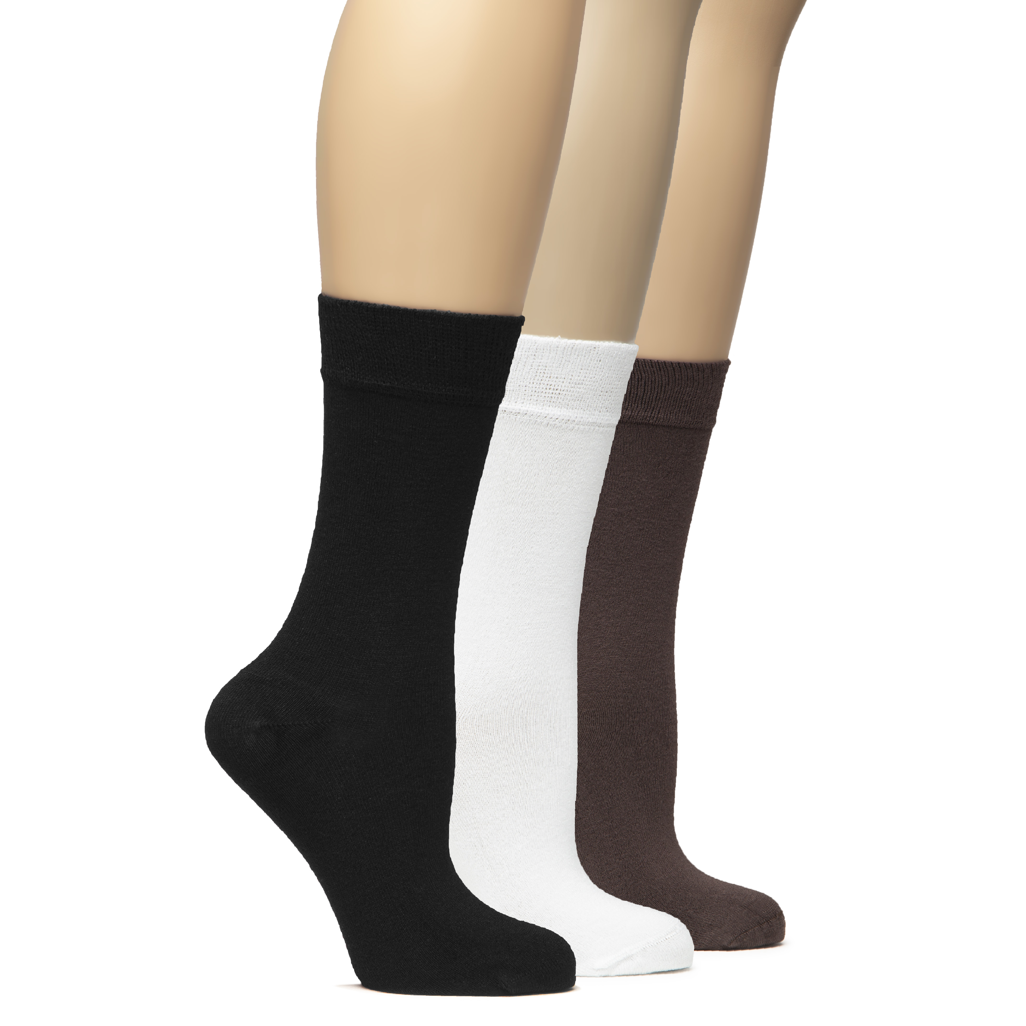 WOMEN Dress Crew BAMBOO Socks, MEDIUM, Business Casual, 3 Pair | eBay