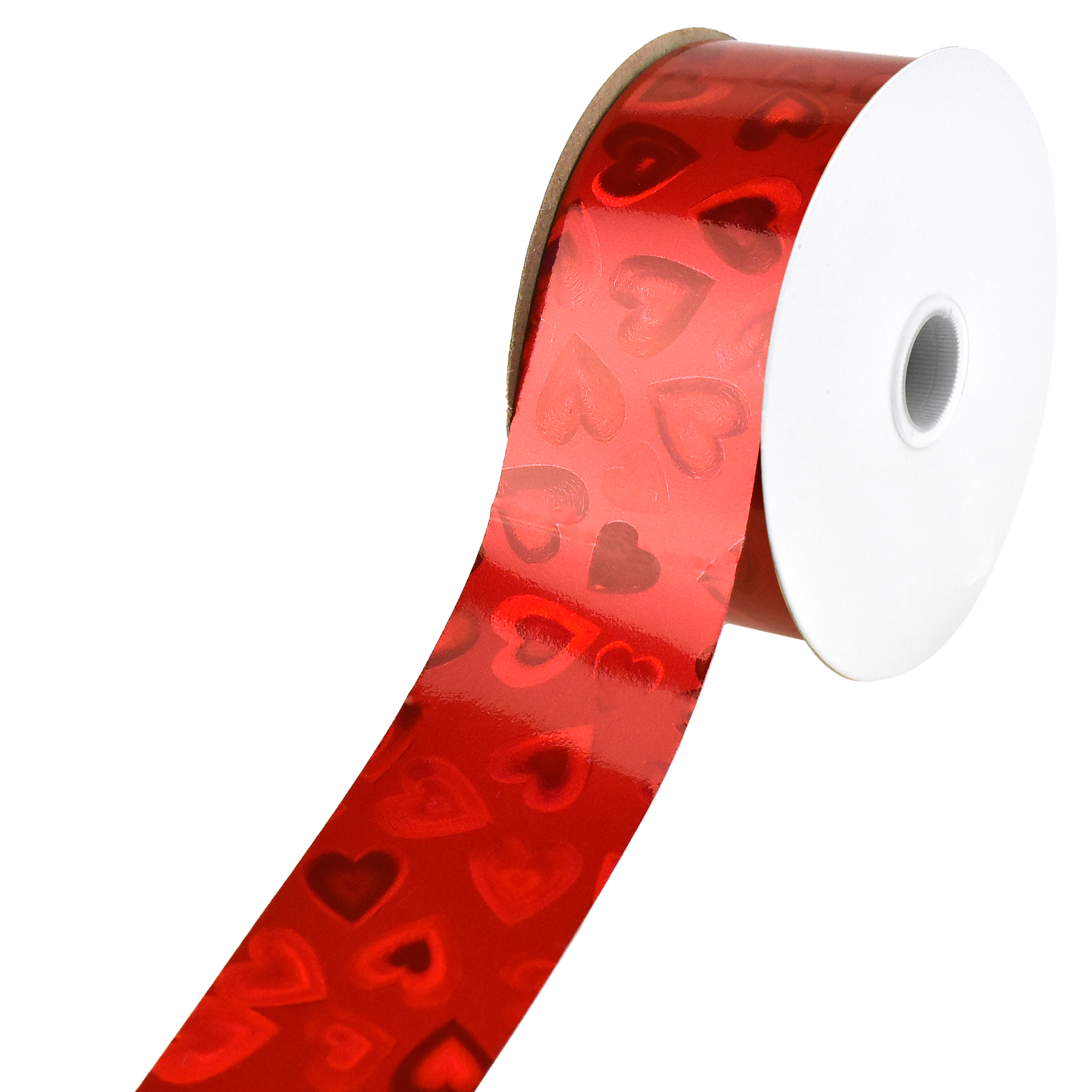 Valentine's Day Holographic Hearts Ribbon, 1-3/8-inch, 25-yard | eBay