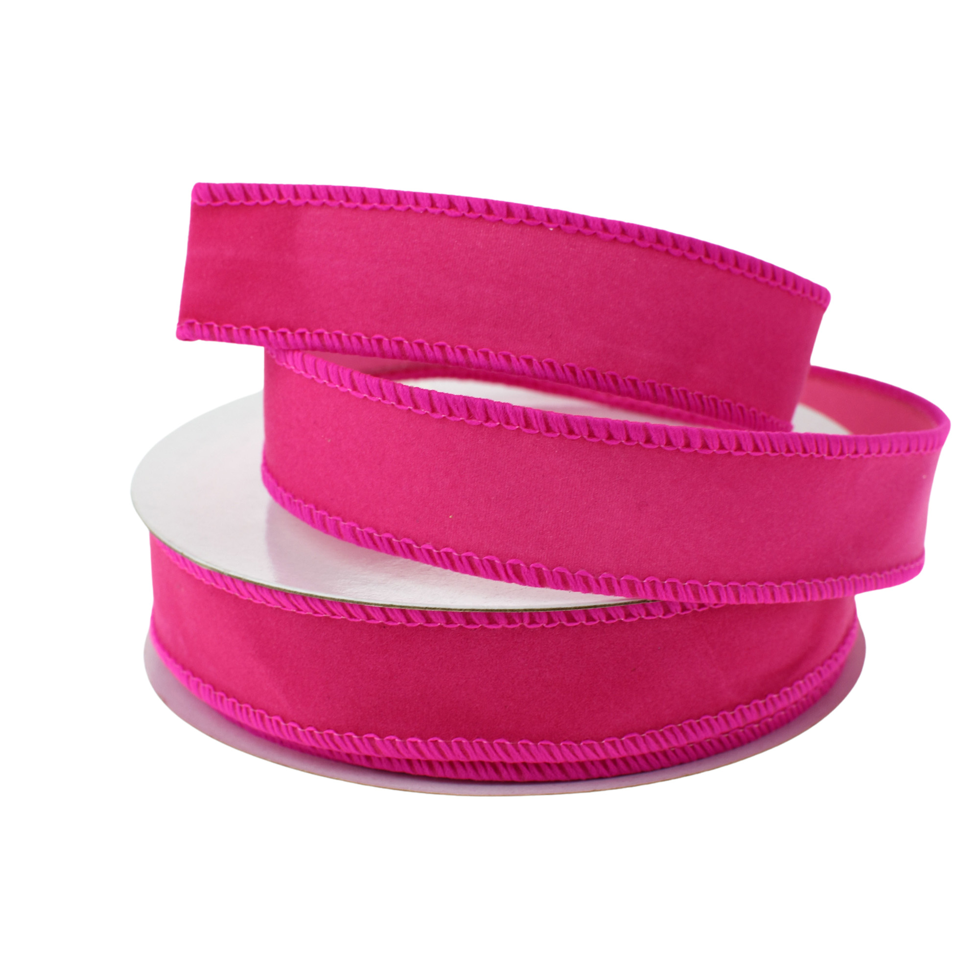 Christmas Velvet Fuzz Wired Ribbon, 1-inch, 10-yard | eBay