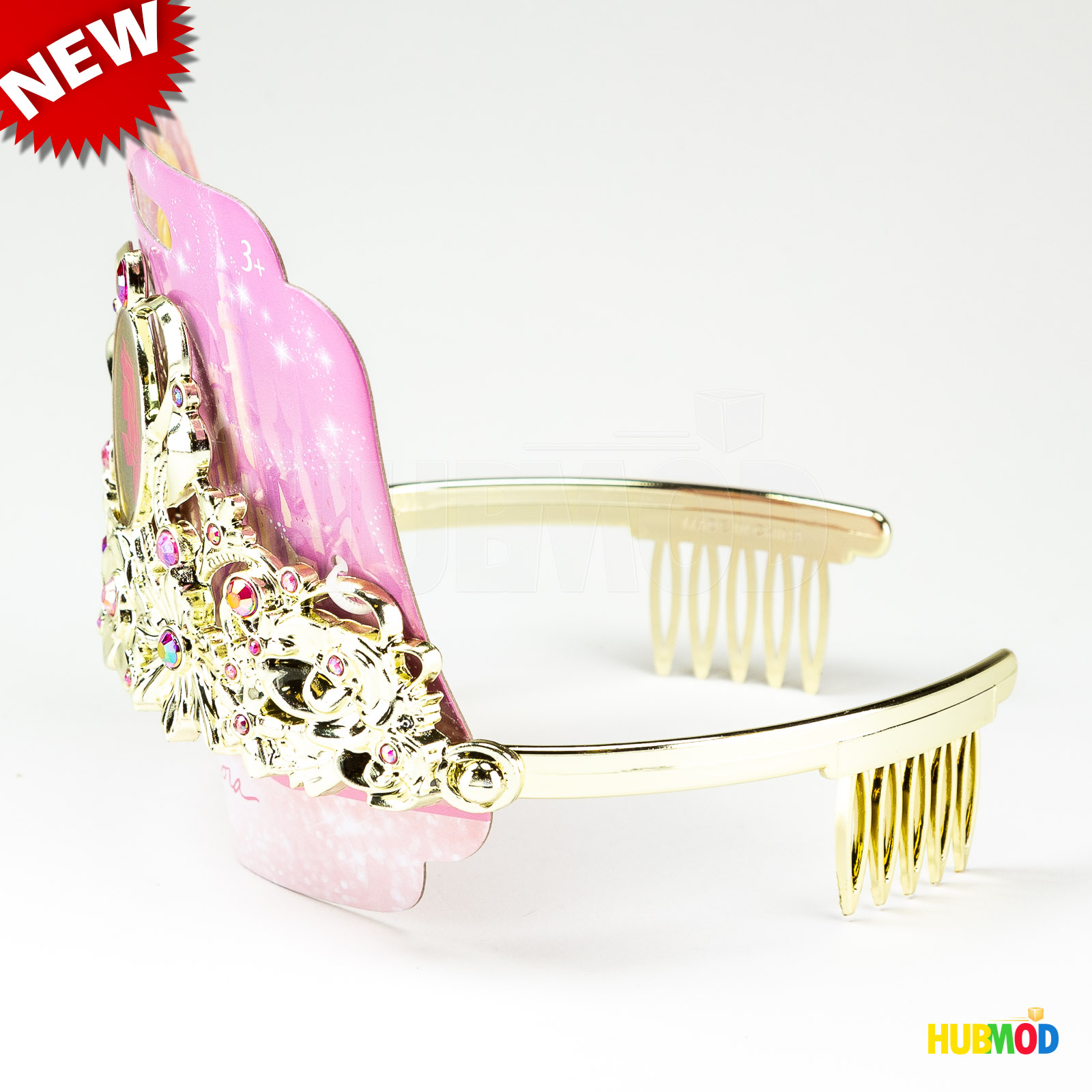 Disney Princess Aurora Sleeping Beauty Gold Color Jeweled Tiara One ...