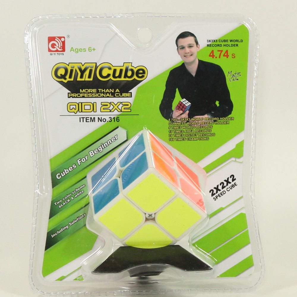 QIDI 2x2 Cube - QiYi Puzzle Cube - Speedy | eBay