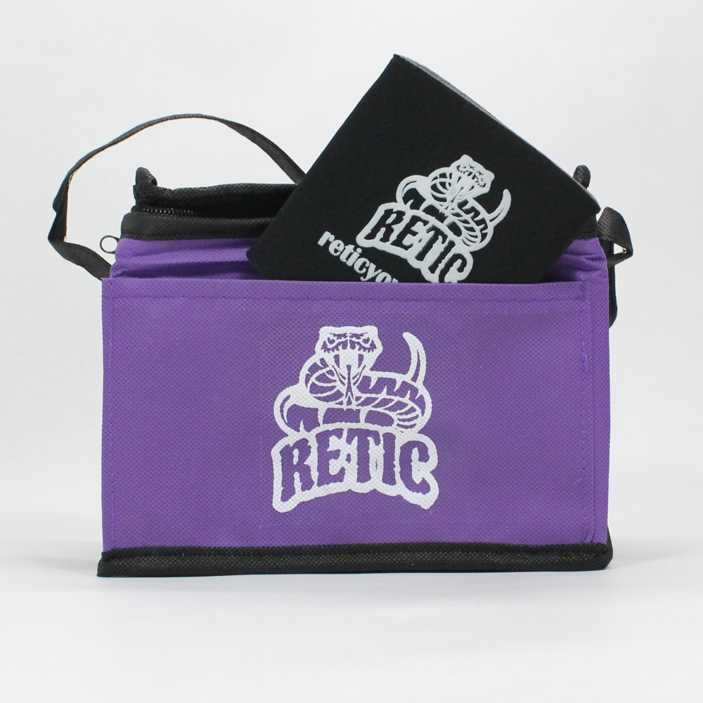 Retic Yoyo Cooler Set - Lunch Box and Koozie - Fits 6 Cans | eBay