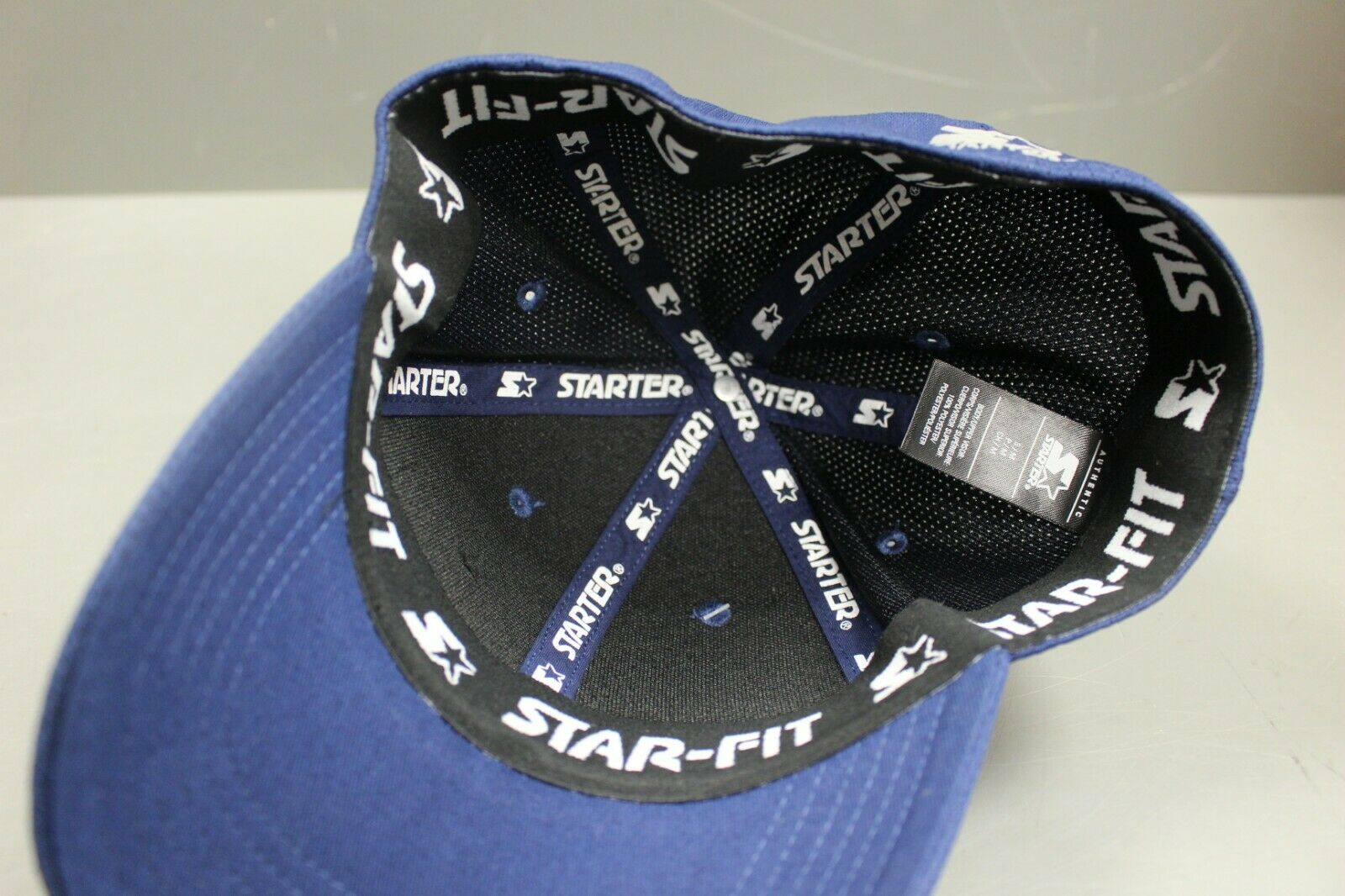 Starter Men's Fitted Cap with Wicking and Built-in Headband - Small ...