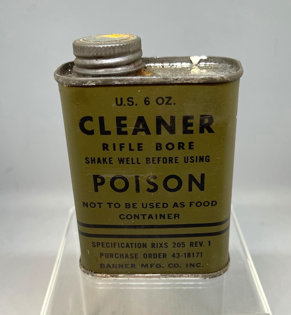 US Army WWII Rifle Bore Cleaner - 6 Oz - Sealed - Choose Grade B, C, D ...
