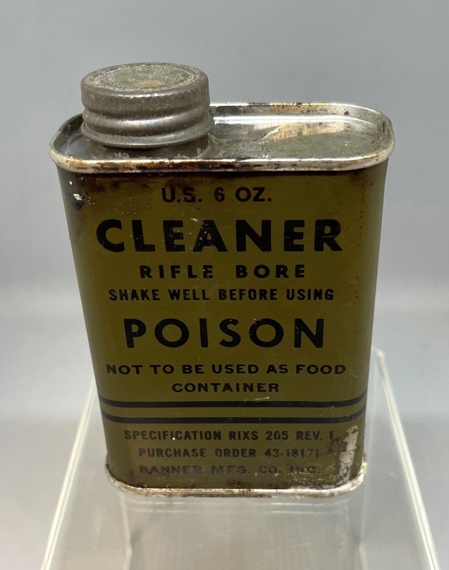 US Army WWII Rifle Bore Cleaner - 6 Oz - Sealed - Choose Grade B, C, D ...