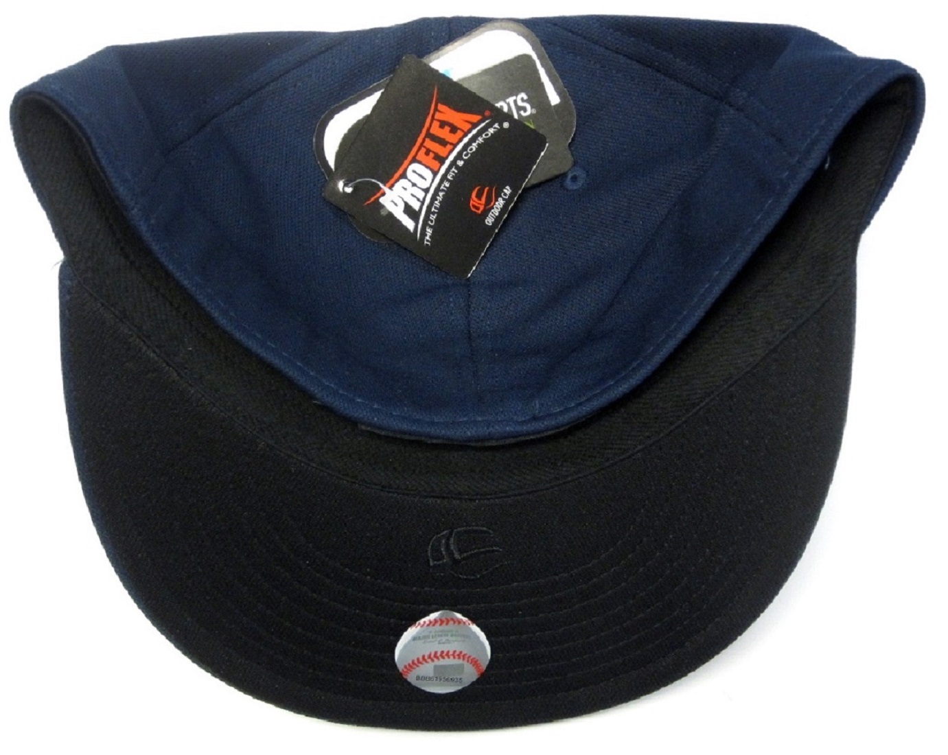 Boston Red Sox MLB OC Sports Proflex Solid Navy Hat Cap Adult Men's ...