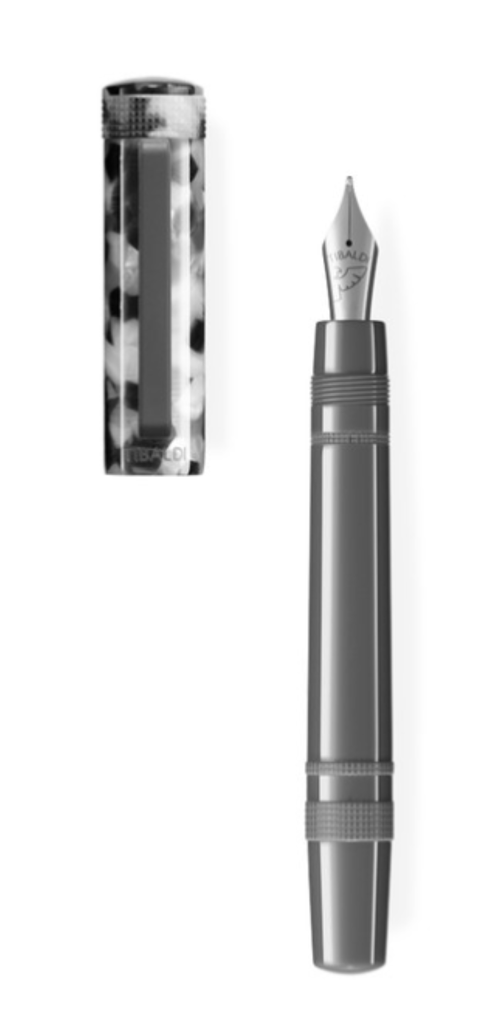 Tibaldi Perfecta Stonewash Grey Fountain Pen, New in Box | eBay