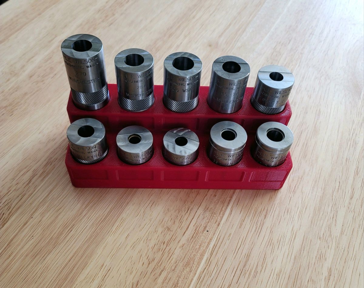 Case Gage Storage Rack for L.E. Wilson Gauges Bench Top Holder | eBay