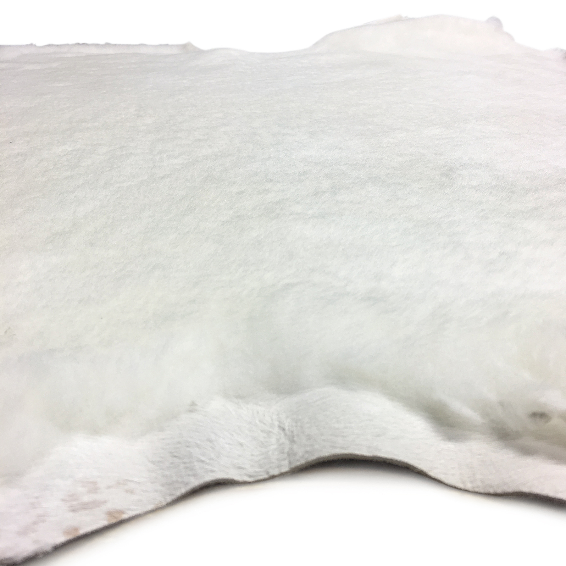 Natural White Shearling Leather Sheepskin Hides Fur Skin Hair On Avg 8. ...