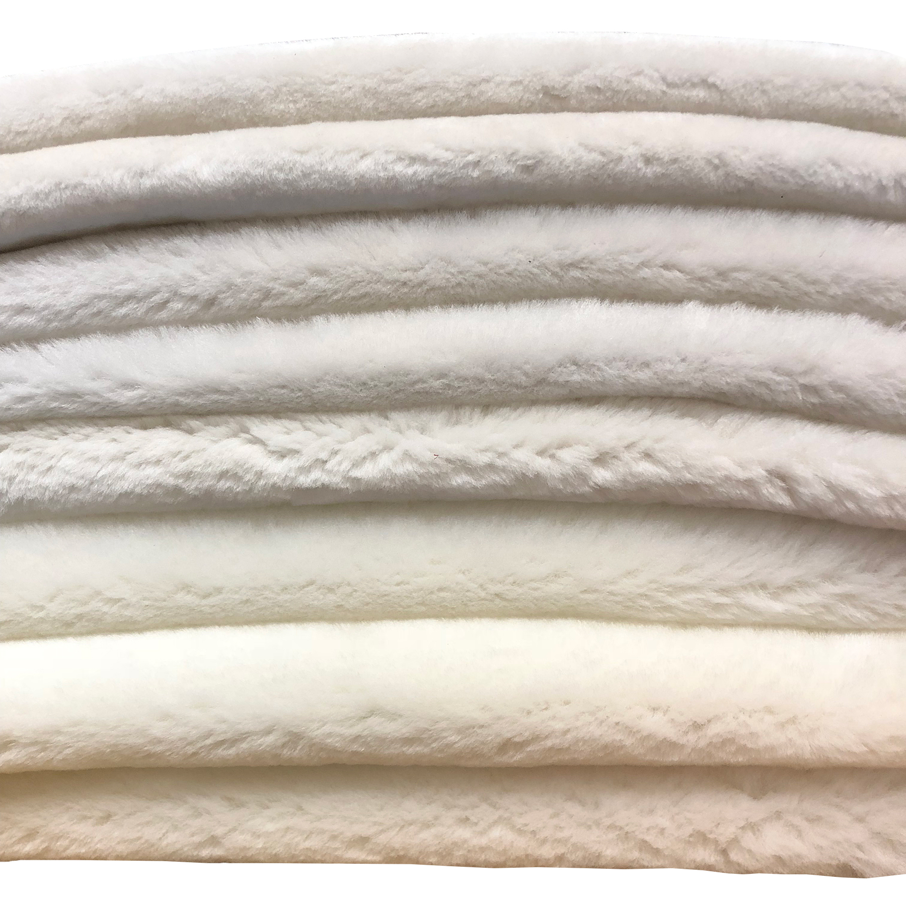 Natural White Shearling Leather Sheepskin Hides Fur Skin Hair On Avg 8. ...