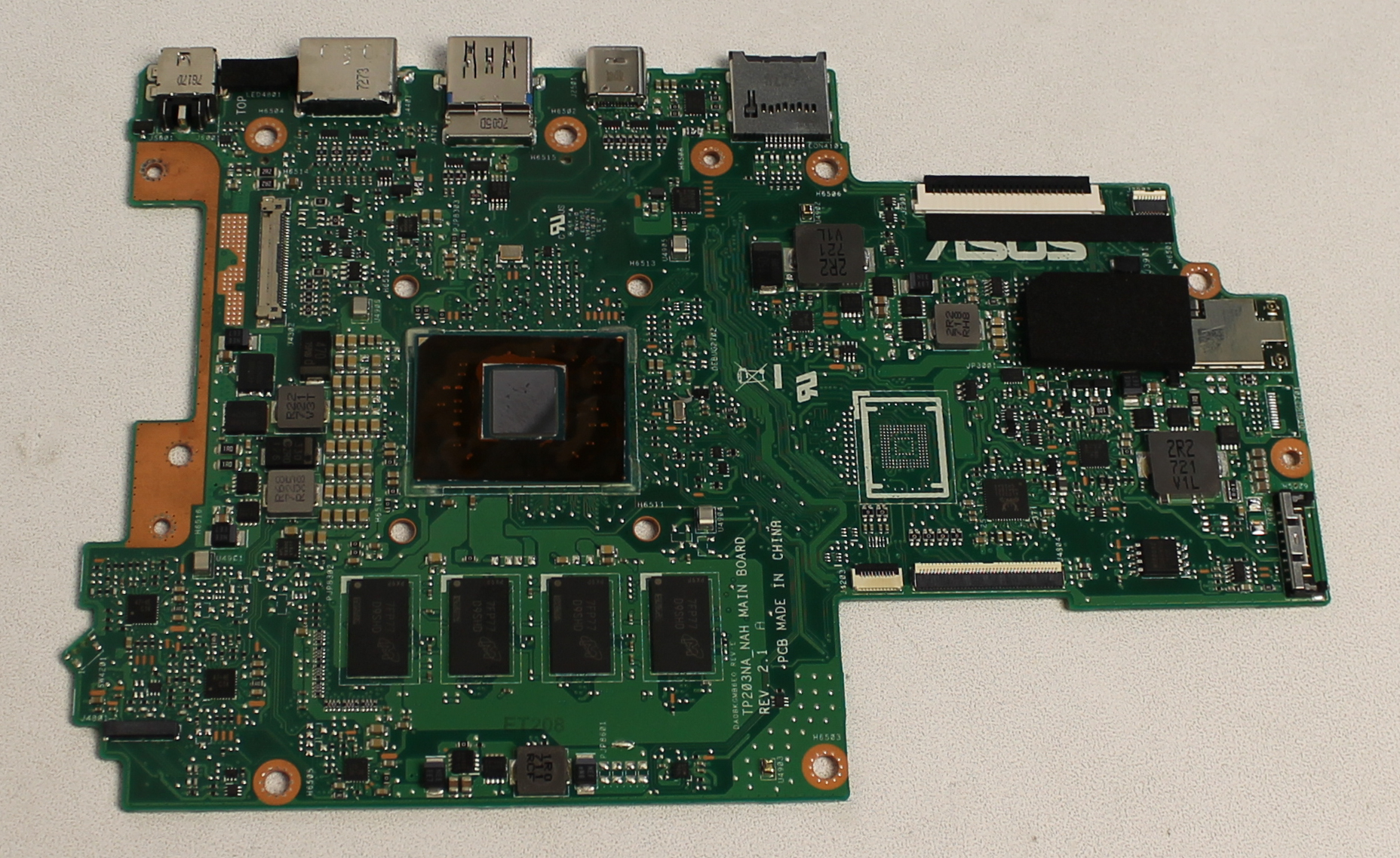 NB0FK0-MB1210 ASUS MOTHERBOARD INTEL CELERON N3350 1.1GHZ TP203N SERIES ...