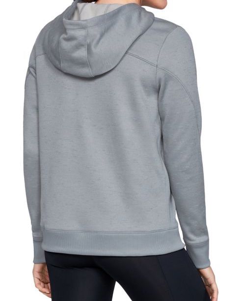 Under Armour Women's Synthetic Word Mark Fleece Pullover *No Pocket ...
