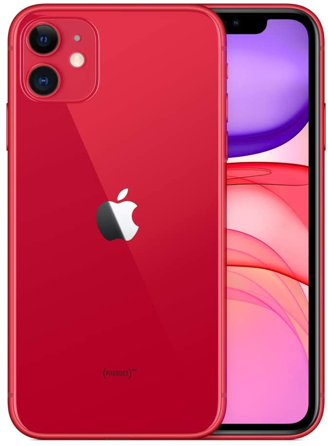Refurbished Apple iPhone 11 A2111 (Fully Unlocked) 64GB Red (Scratch ...