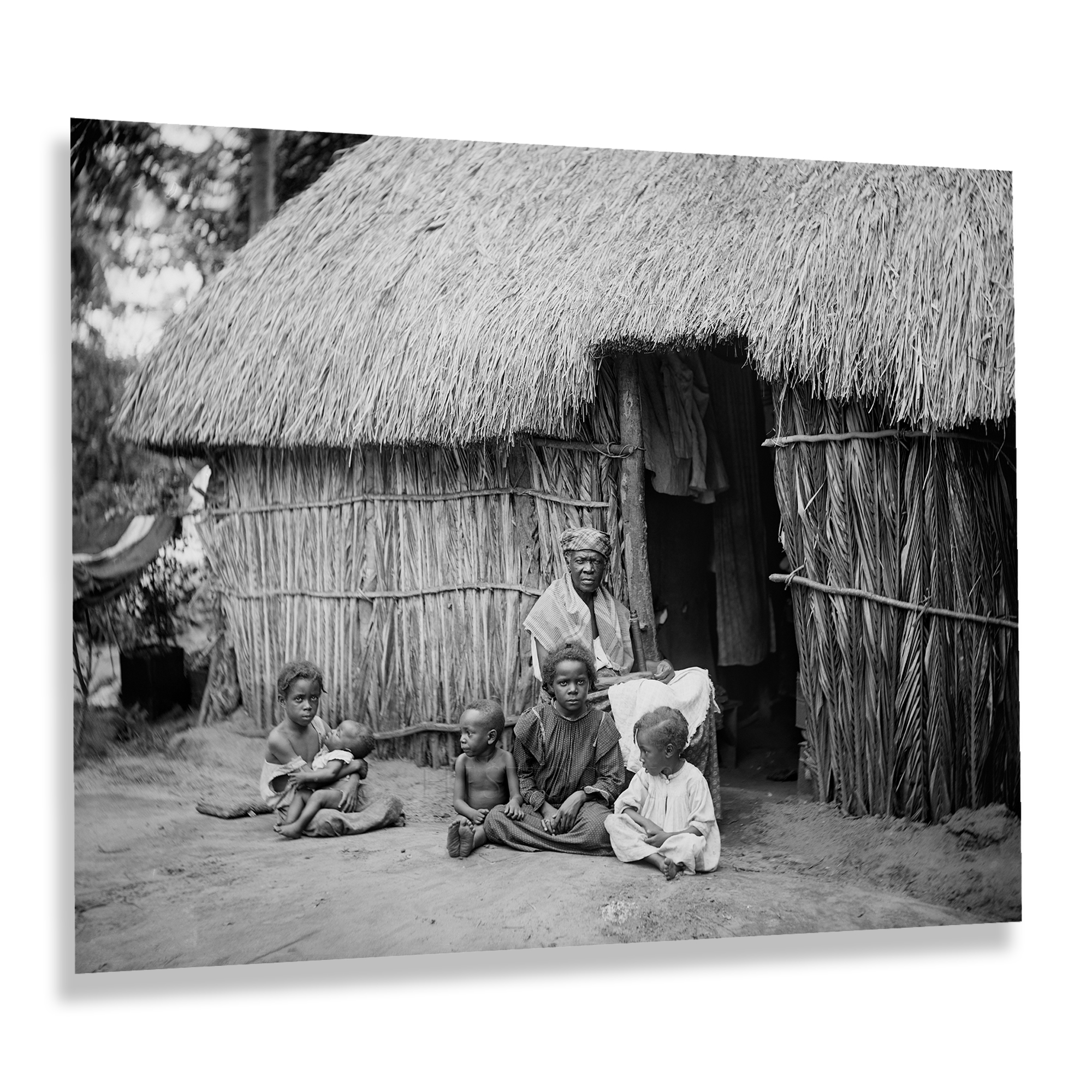 1903 A Native Hut in San Juan Puerto Rico Poster Photo Wall Art Print ...