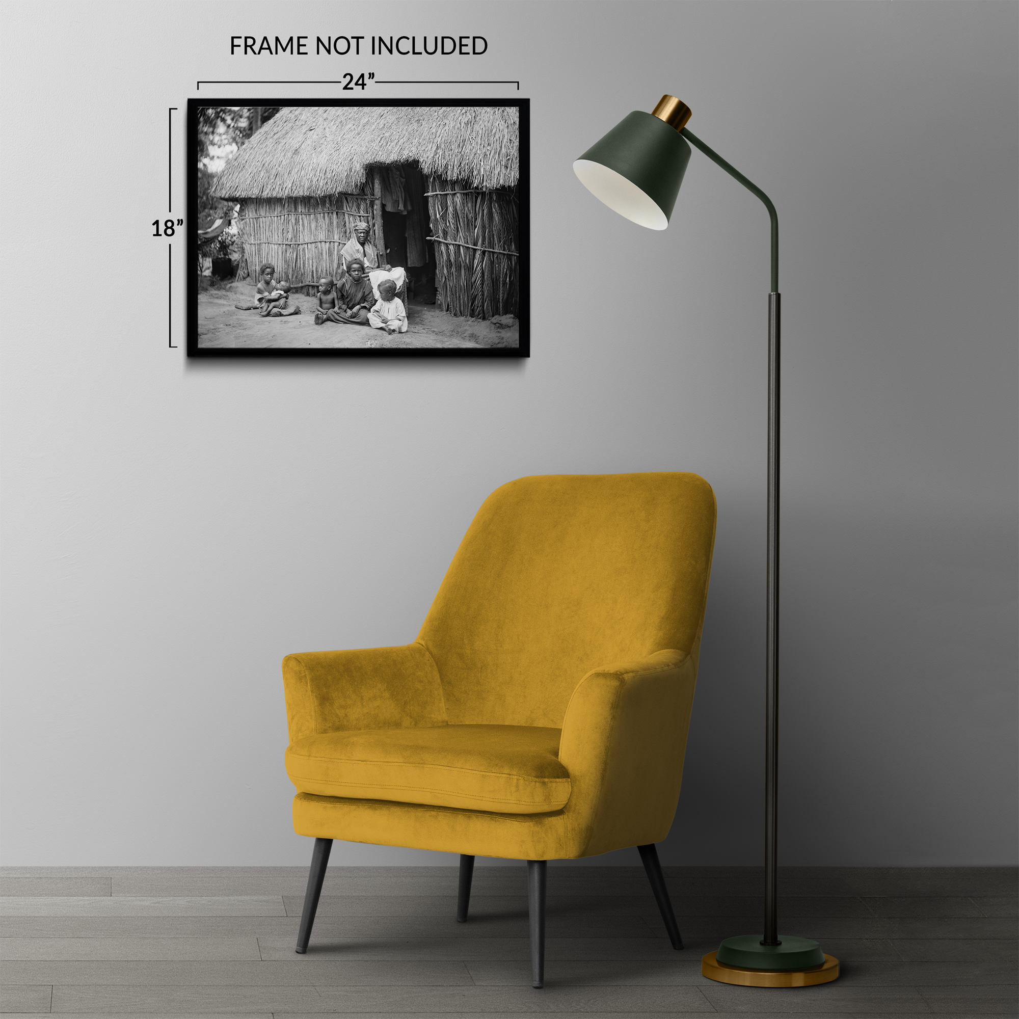 1903 A Native Hut in San Juan Puerto Rico Poster Photo Wall Art Print ...