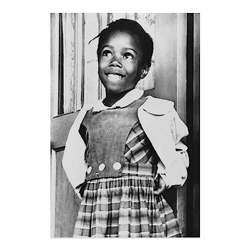 1960 Ruby Bridges Black American Civil Rights Activist Poster Photo ...