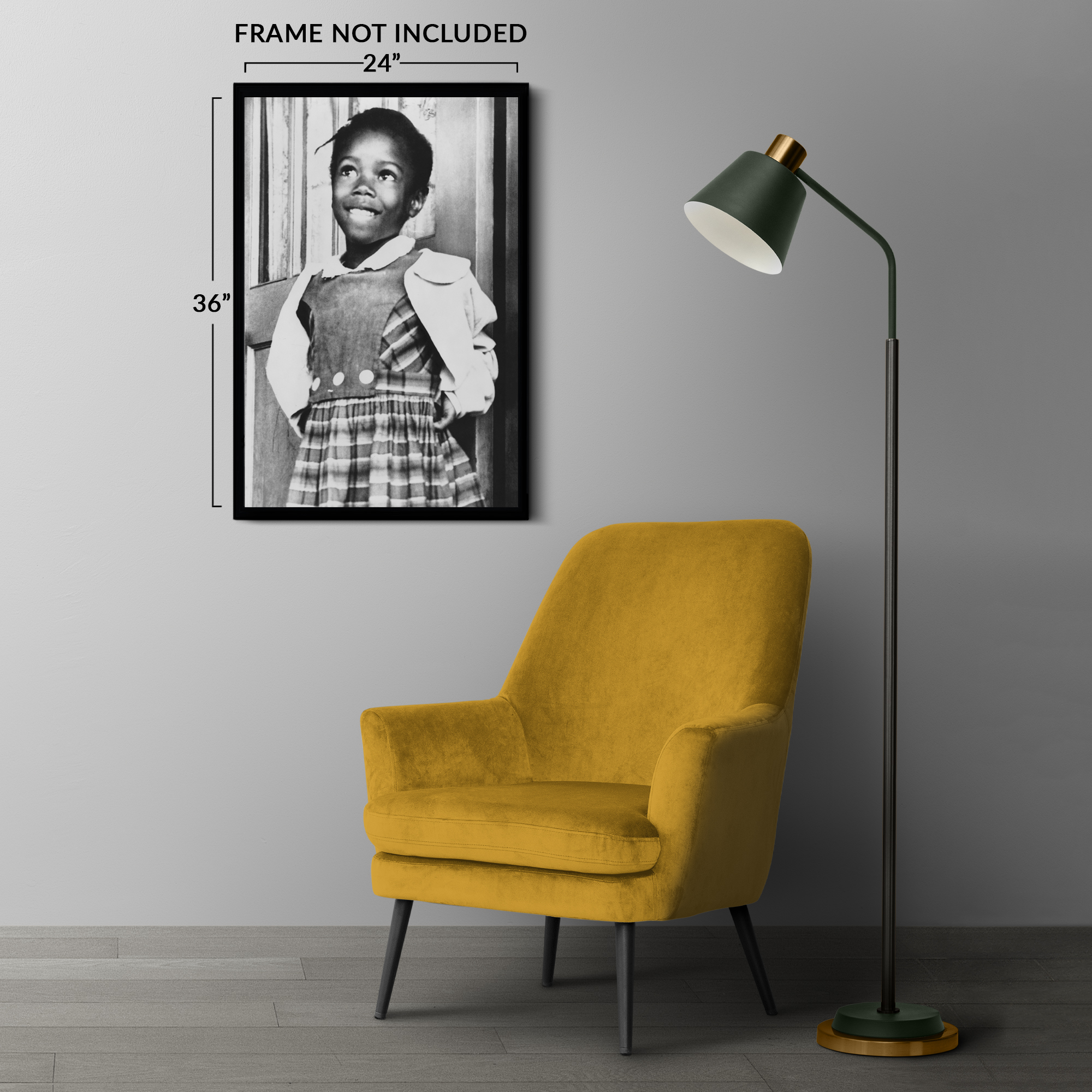 1960 Ruby Bridges Black American Civil Rights Activist Poster Photo ...