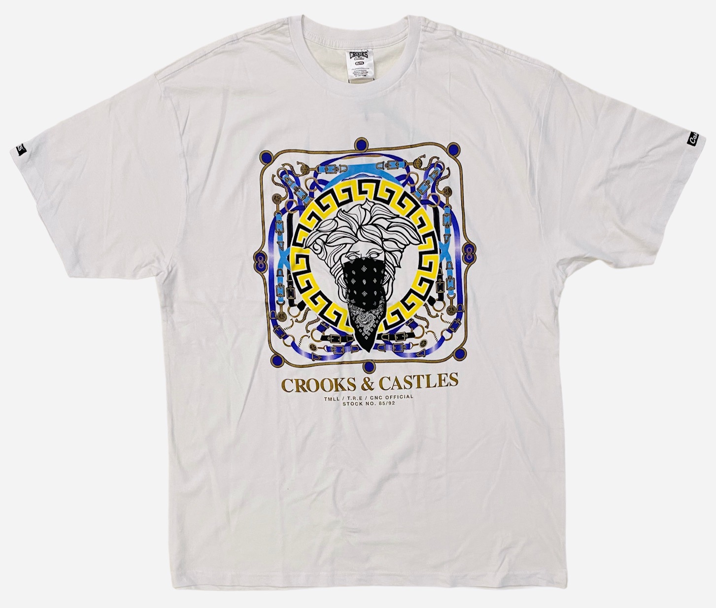Crooks & Castles Men's Assorted Style Medusa Theme Graphic Print Tee T ...