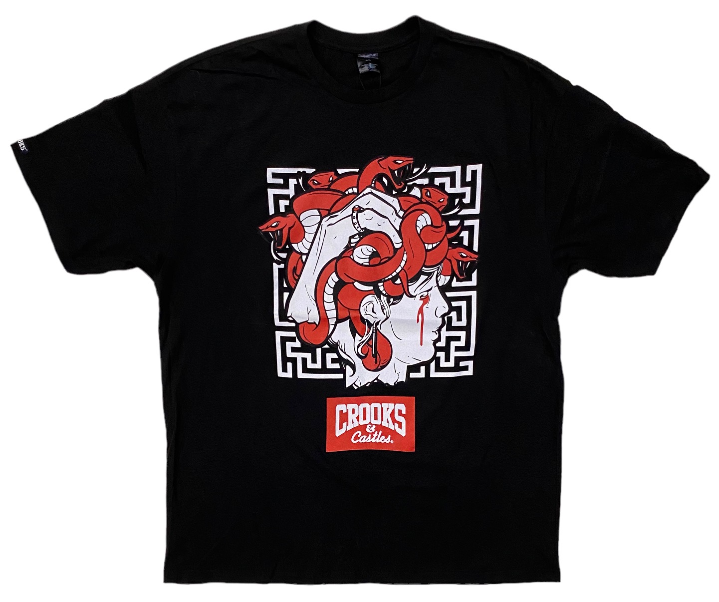 Crooks & Castles Men's Assorted Style Medusa Theme Graphic Print Tee T ...