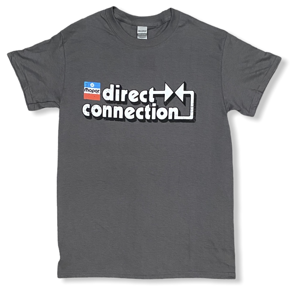 Mopar Men's Official Licensed Direct Connection Logo Premium Tee T ...