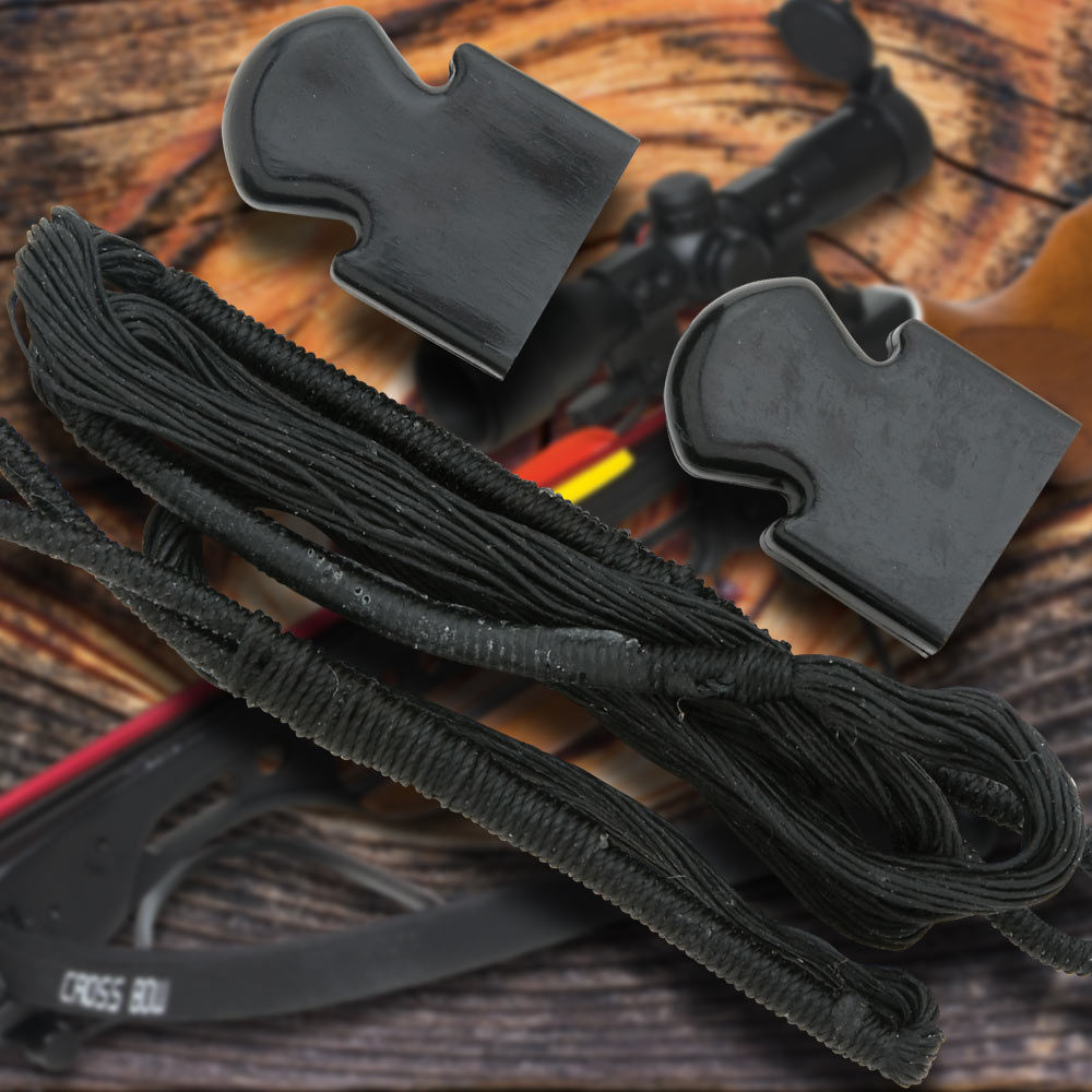 PREMIUM String Replacement 150 lb + 2 End Caps Archery Pistol Cross Bow ...