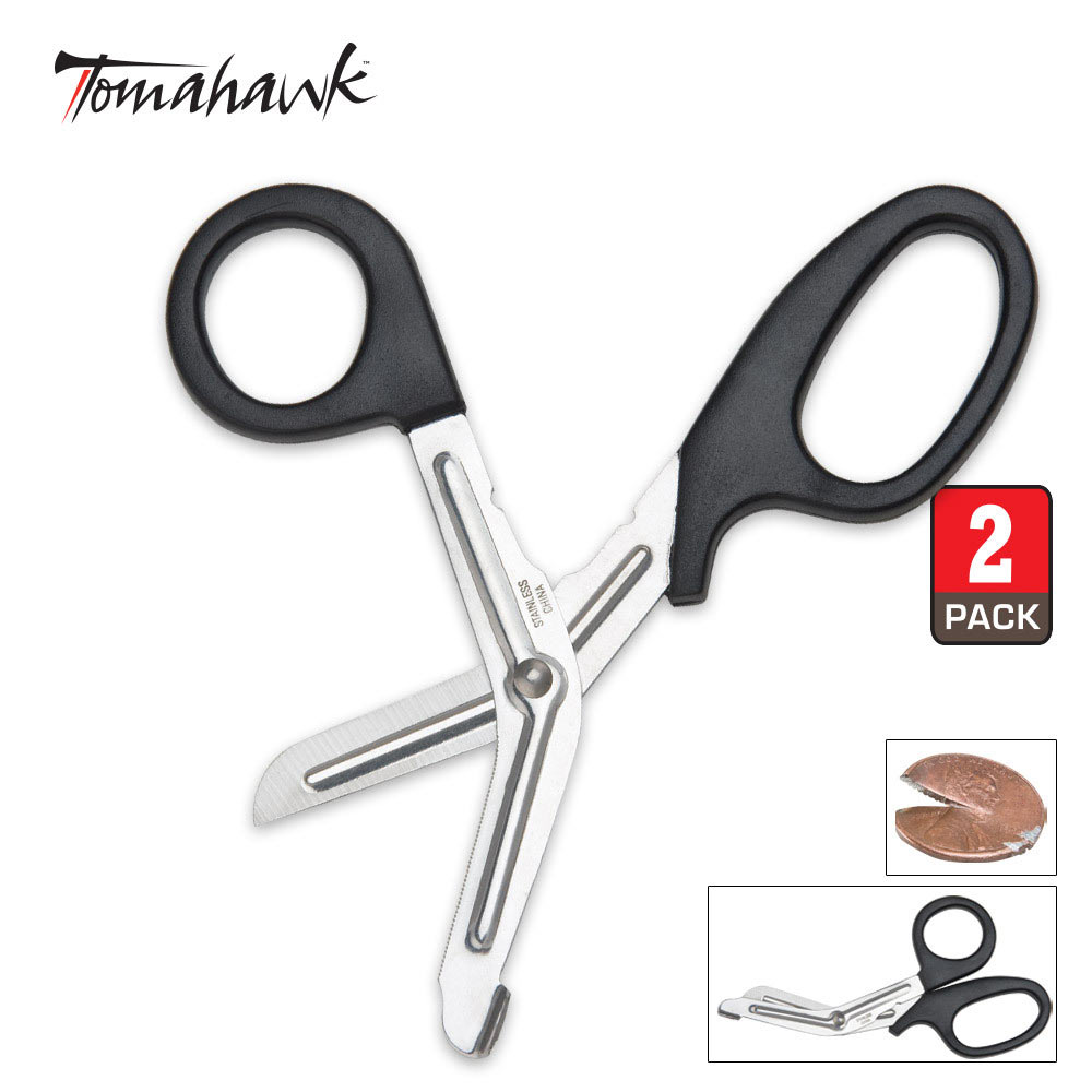 Heavy Duty Military style Trauma EMT Paramedic Shears BLACK Emergency ...