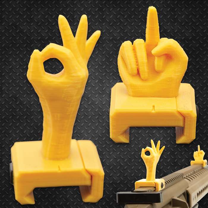 Купить Прицел No Brand flip/off gun sight picatinny rail BUIS middle ...