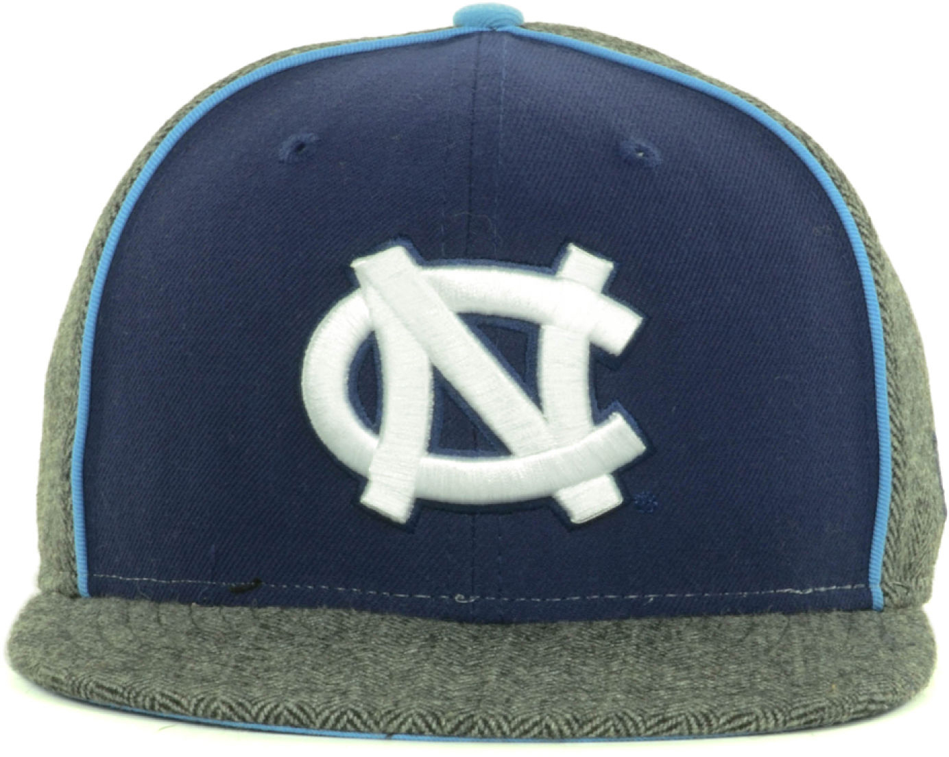New Era UNC North Carolina Tar Heels Herrpop Herringbone 59FIFTY Fitted ...