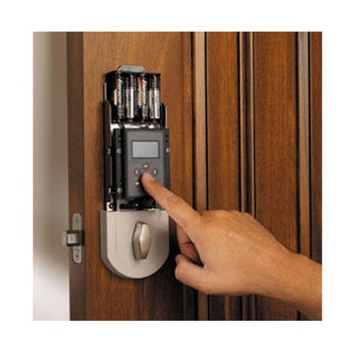 Weiser Smartscan Biometric Fingerprint Scanning Deadbolt Door Lock ...