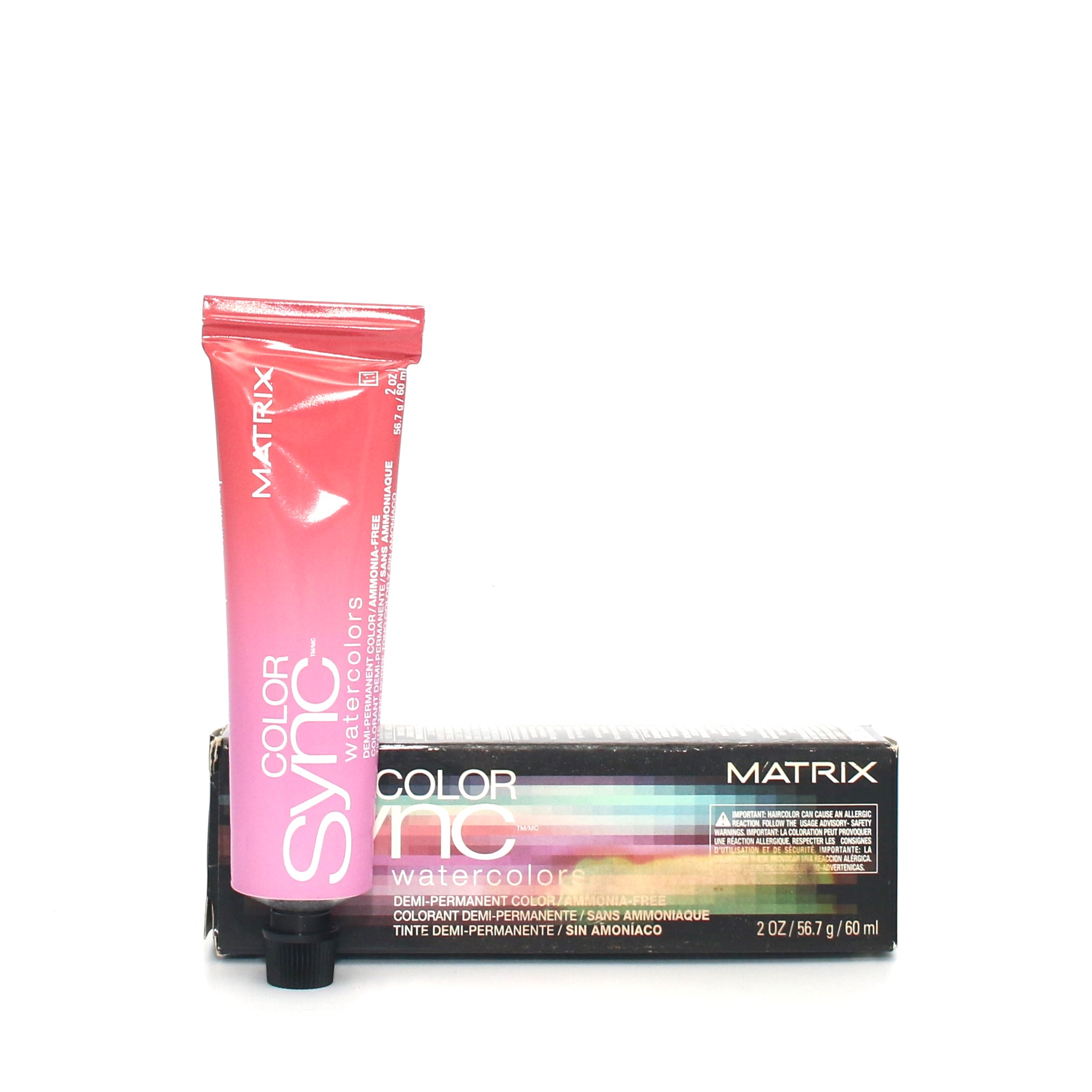 Matrix COLORSYNC Color Sync Watercolors Quartz Pink 2oz 60ml for sale ...