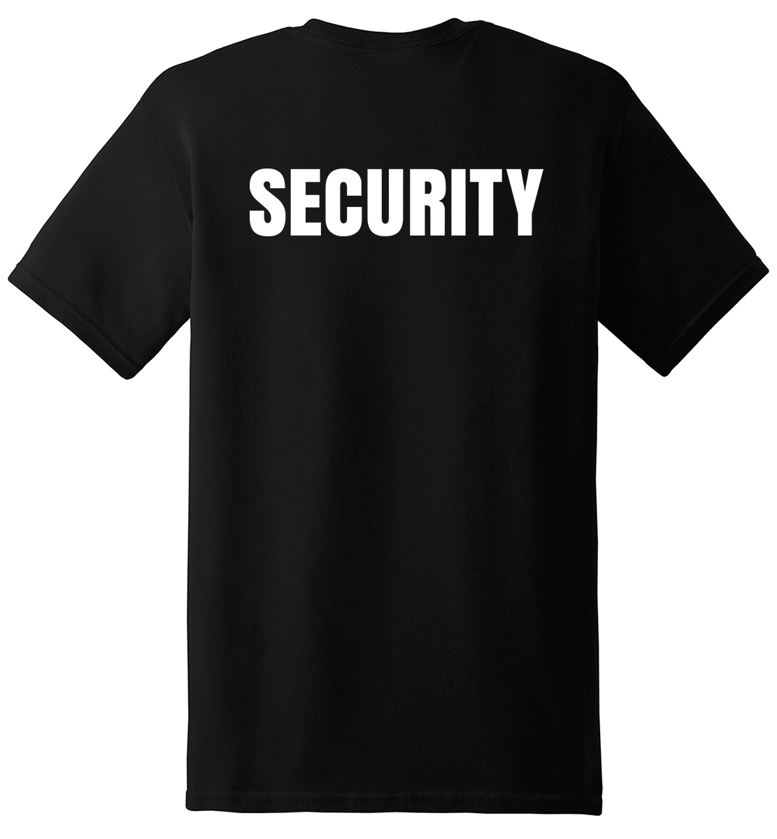 Security Shirt Event Guard Bouncer Police Safety Staff Front & Back ...