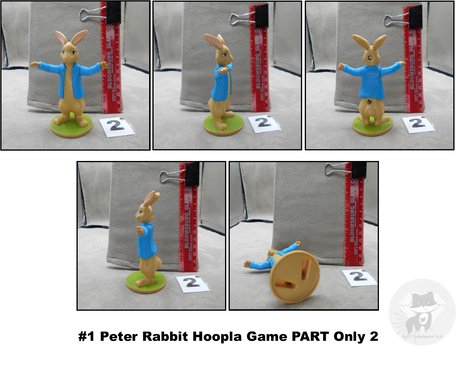 McDonald's 2018 Peter Rabbit the Movie Collectible Toys/Games-Choose ...
