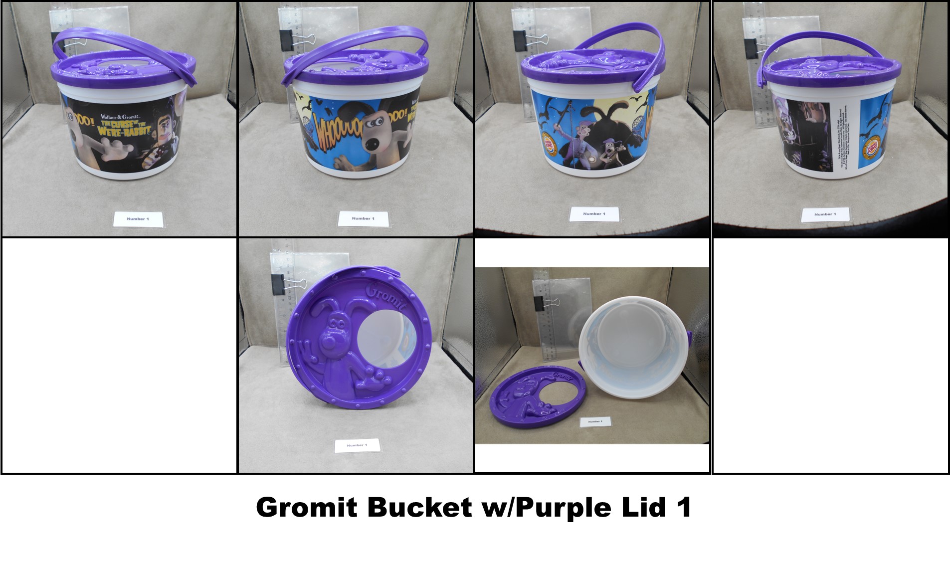 Burger King 2005 Wallace & Gromit Curse of Were-Rabbit Buckets-Choose ...