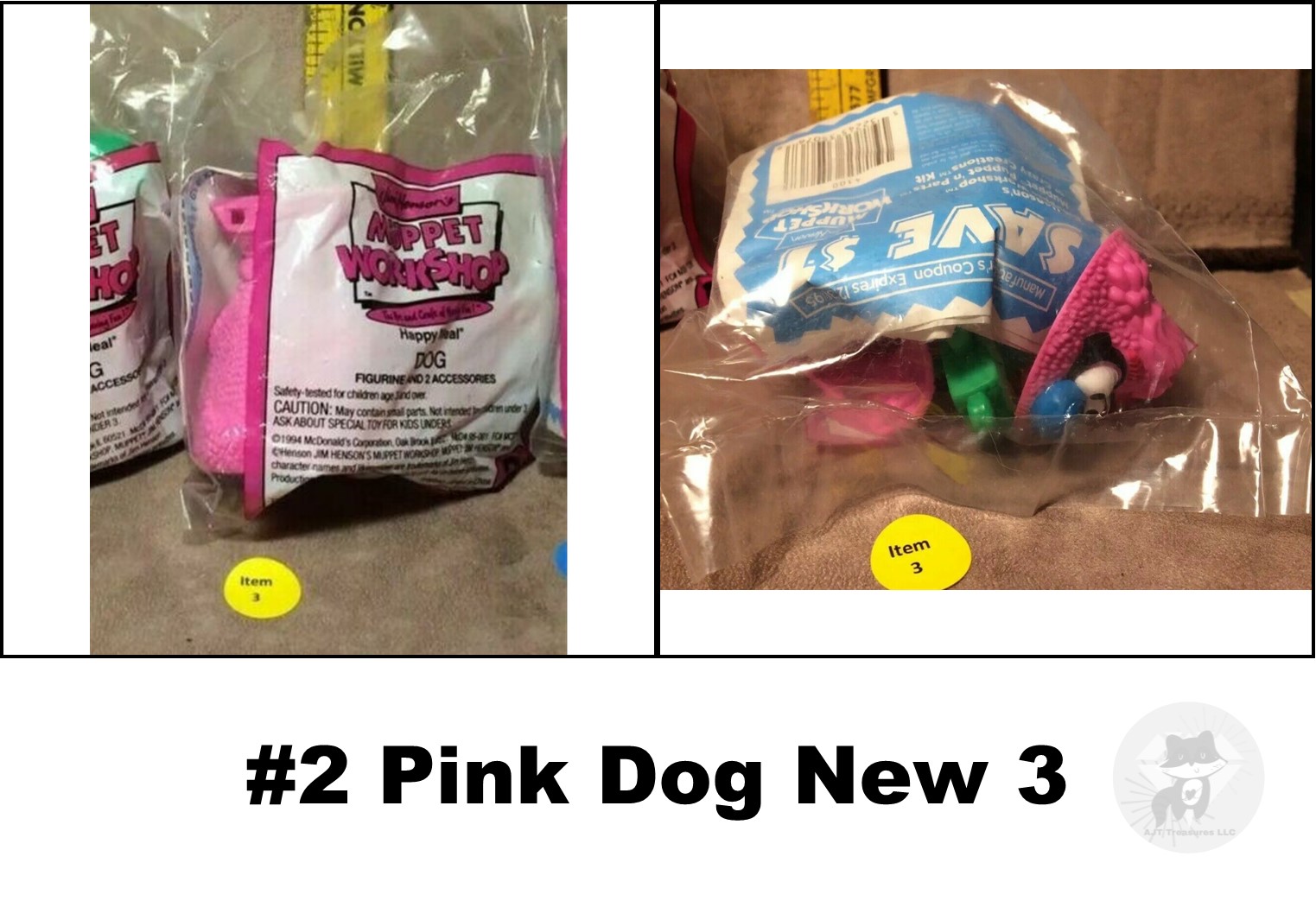 McDonald's 1995 Vintage Jim Henson Muppet Workshop Toys-Pick Your ...