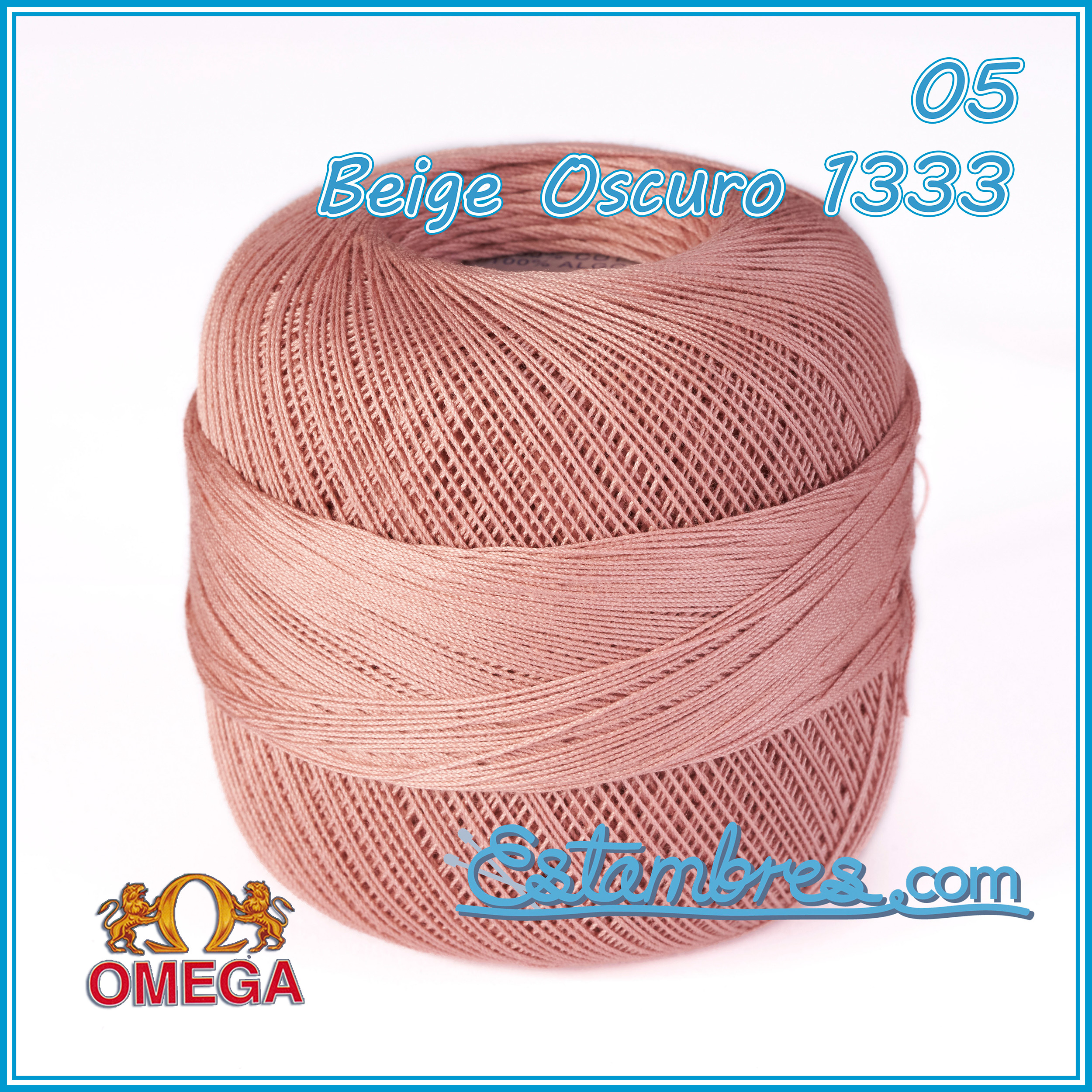 CROCHET OMEGA NO.30 [30grs] - 100% Mercerized Cotton Yarn for Fine ...