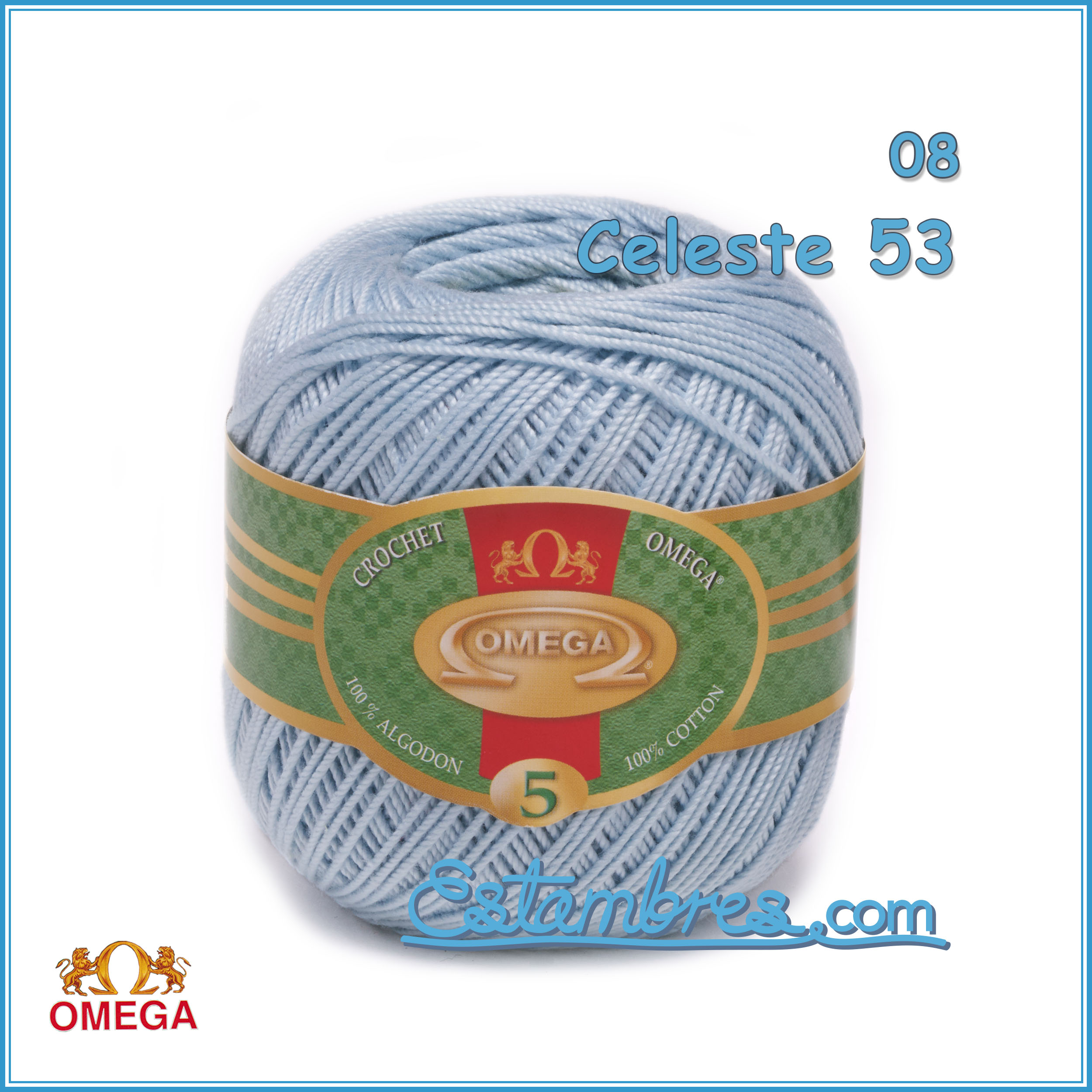 Omega Crochet No.5 [50grs] - 100% Mercerized Cotton Thread | Brilliant ...