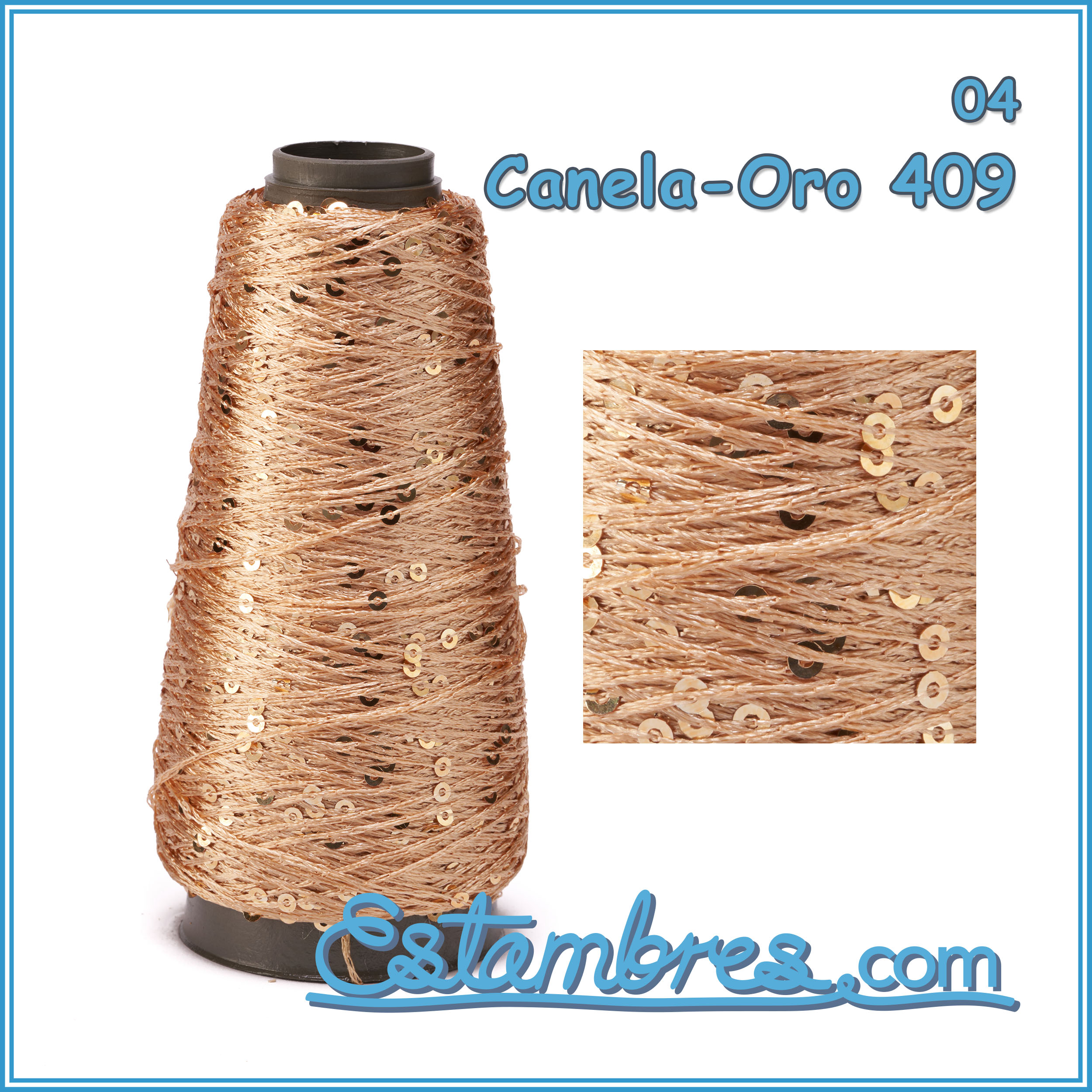 LENTEJUELA [Cone 50grs] - Fine Sequin Shiny Thread for Crafts | eBay