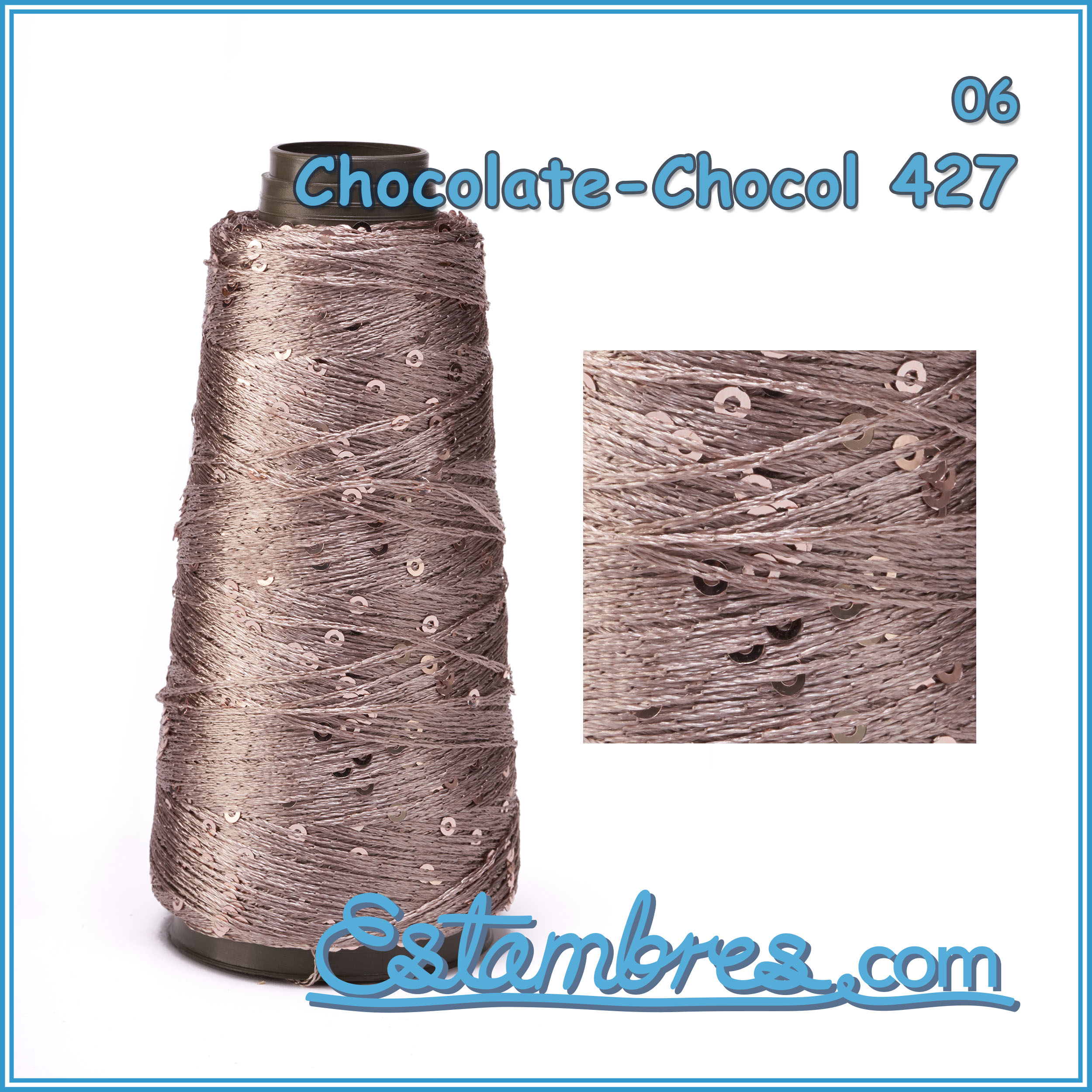 LENTEJUELA [Cone 50grs] - Fine Sequin Shiny Thread for Crafts | eBay