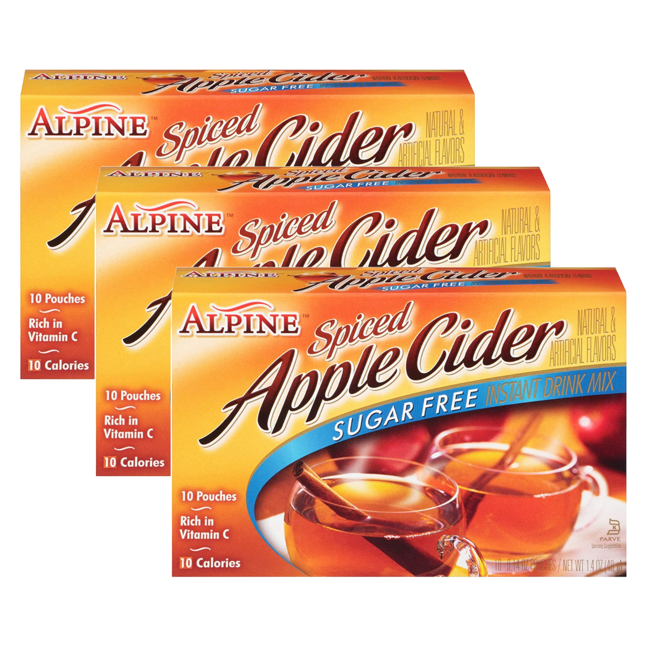 Alpine Cider Sugar Free Spiced Apple Cider 10 pouches | eBay