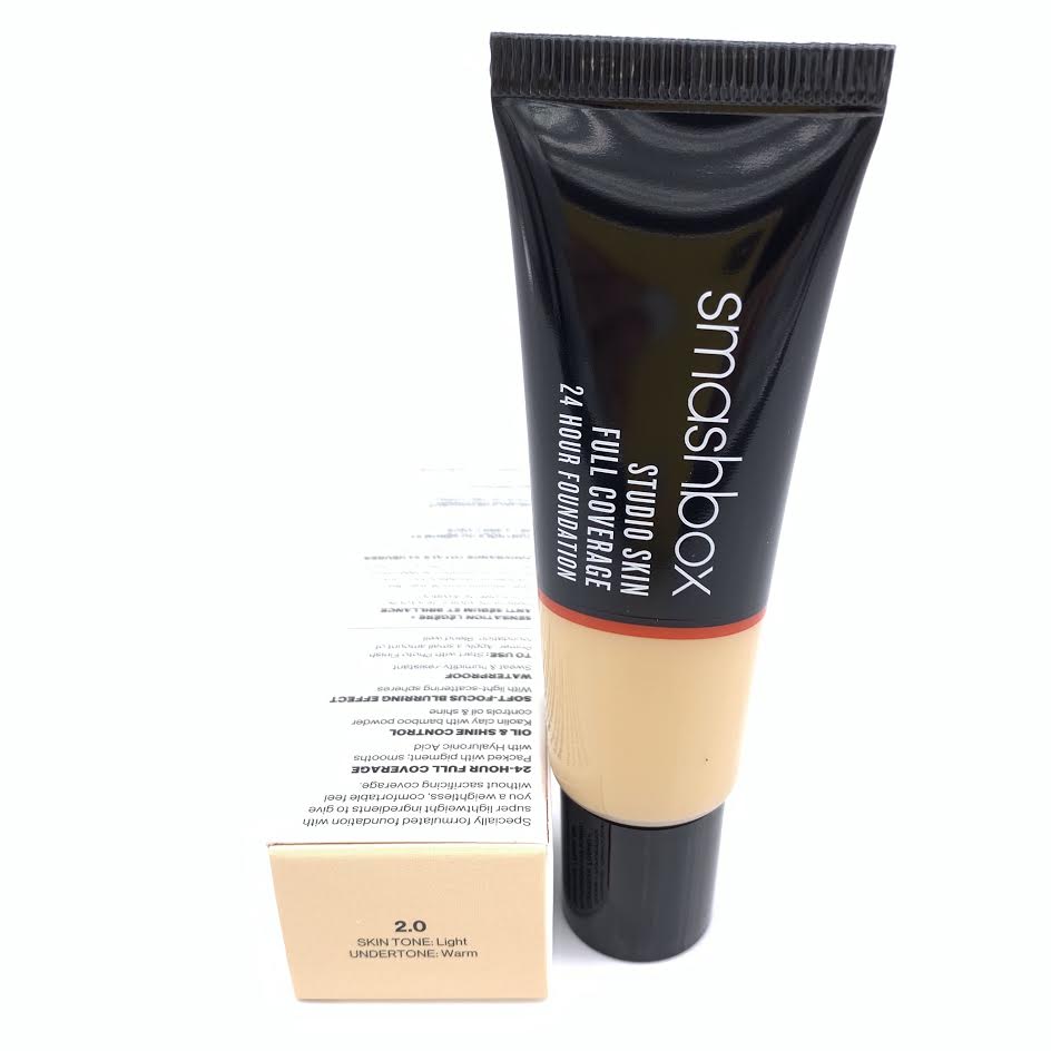 Smashbox Studio Skin Full Coverage 24 Hr Foundation 2.0 Light/ Warm ...
