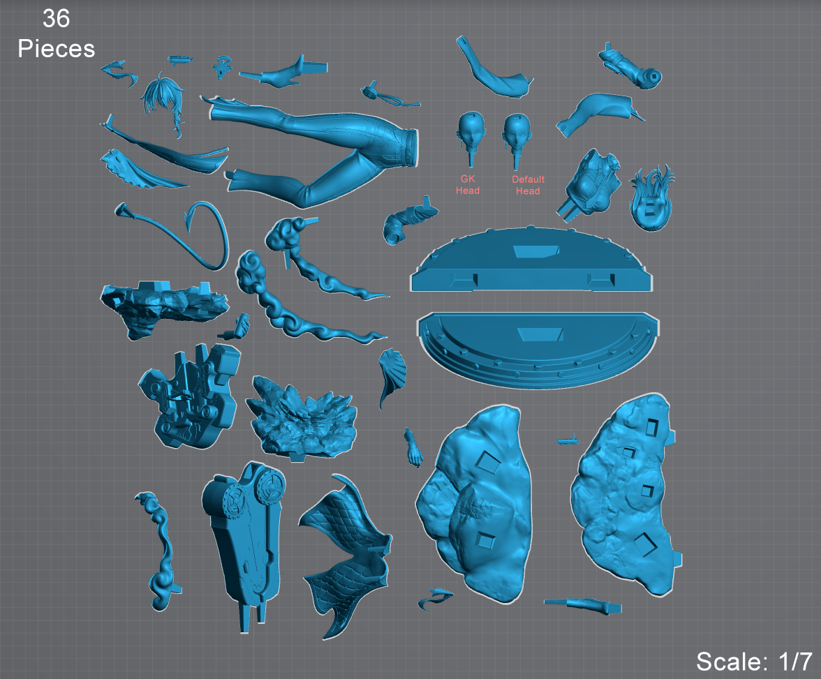 1:7 Scale Goated Agent High Quality Unpainted Resin Garage Kit | eBay