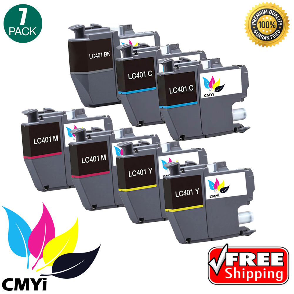 Compatible Black and Color Ink for Brother LC401 | eBay